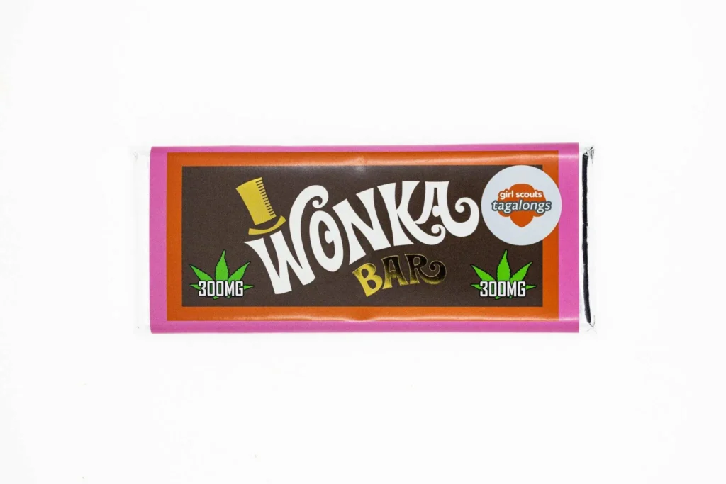Wonka Bar Girl Scouts Tagalongs - Official Wonka Bar